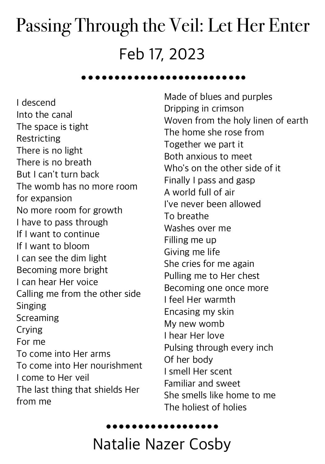 Passing Through the Veil: Let Her Enter Fine Art Print Lds Art Print ...