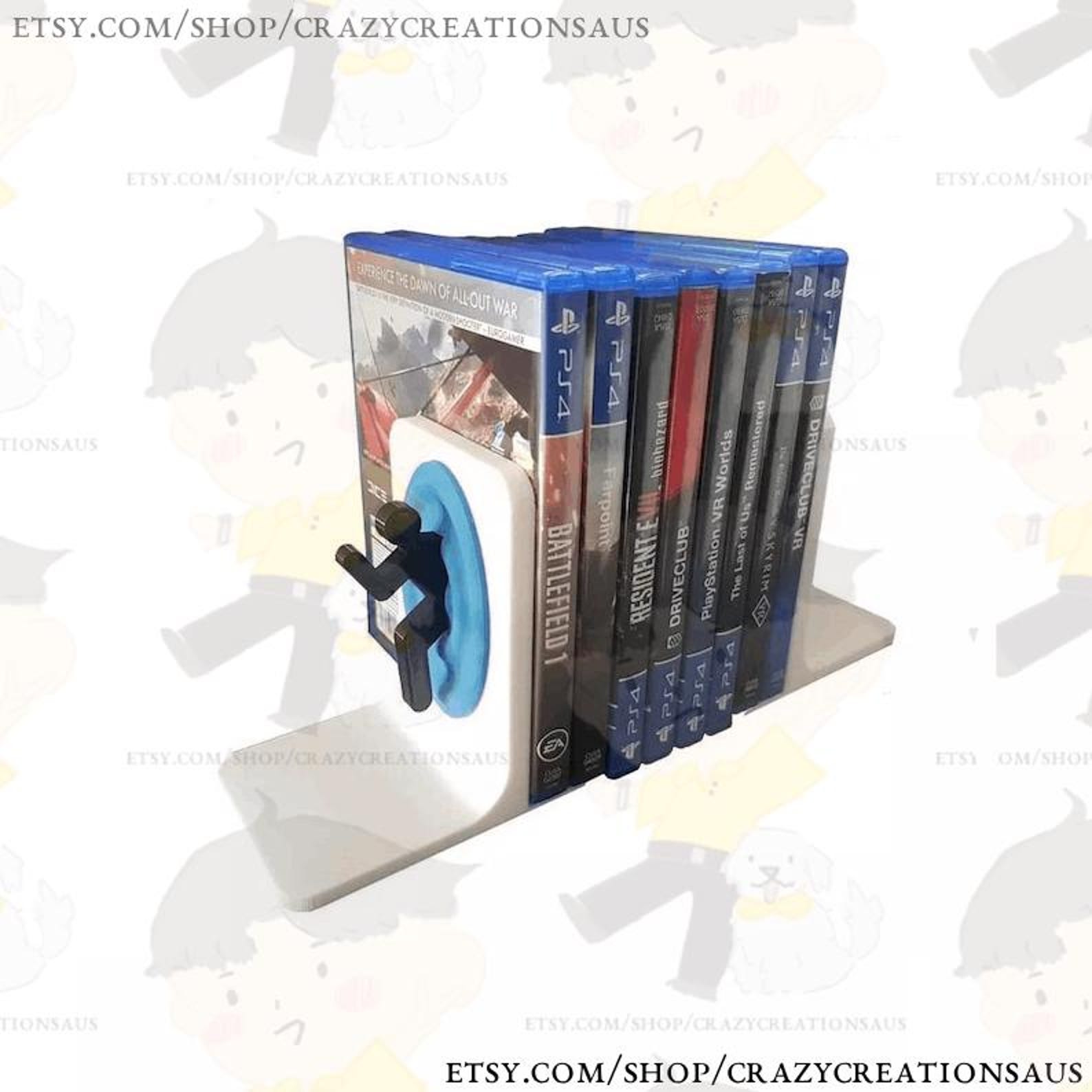 Portal Video Game Stand Bookends or Game Holders - Etsy