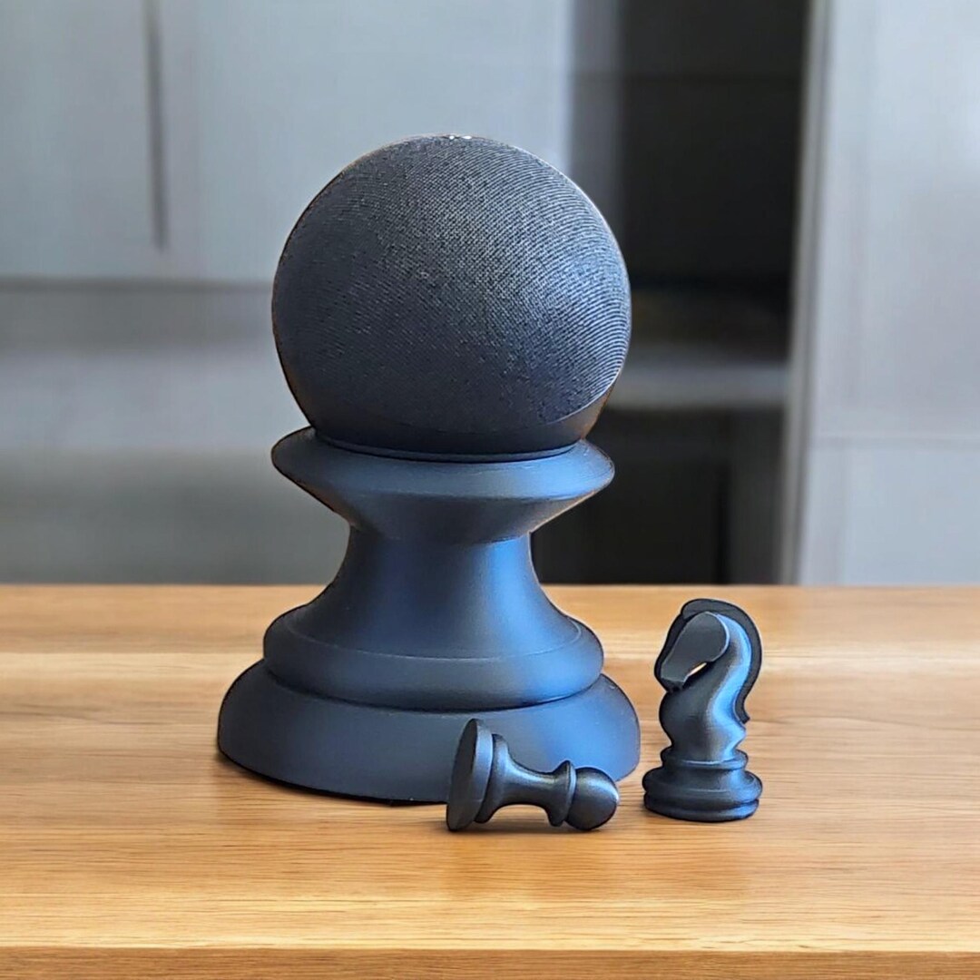 Echo Dot Stand Chess Pawn | 3D Printed Echo Dot Holder for 4th & 5th ...
