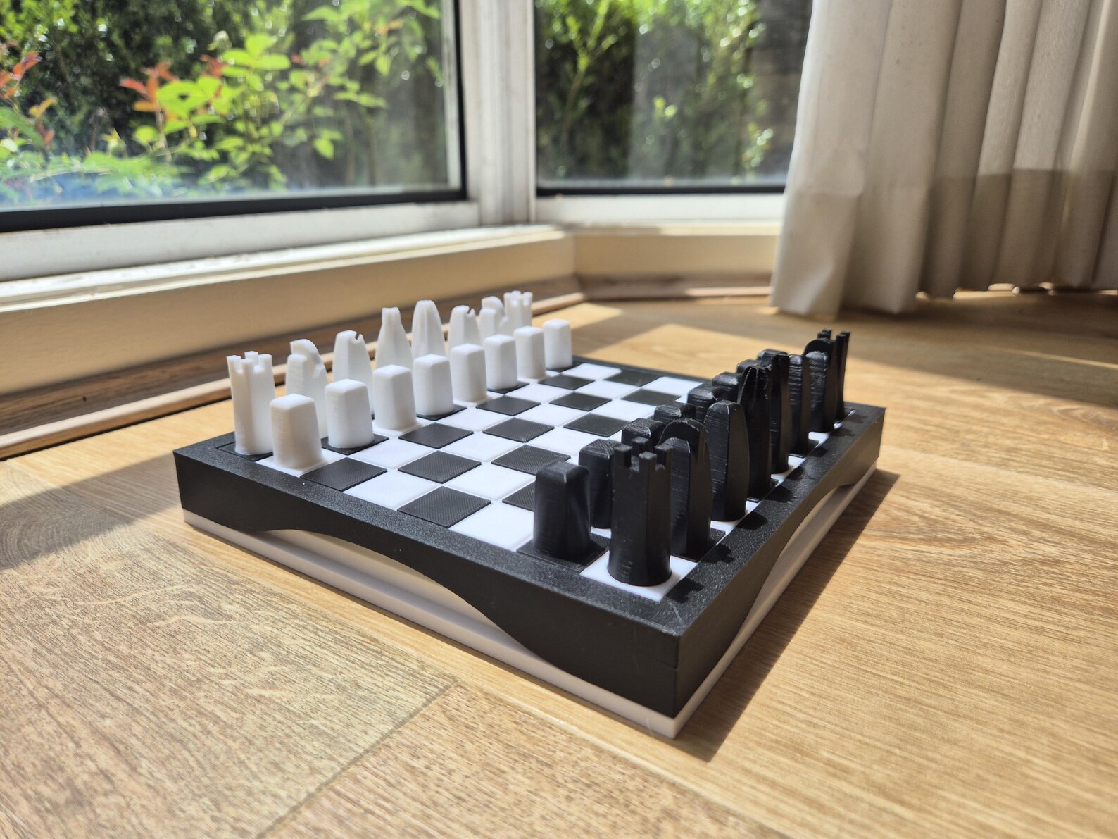 Multicolored Version Minimalist 3d Printed Chess Set | PLA | Large ...