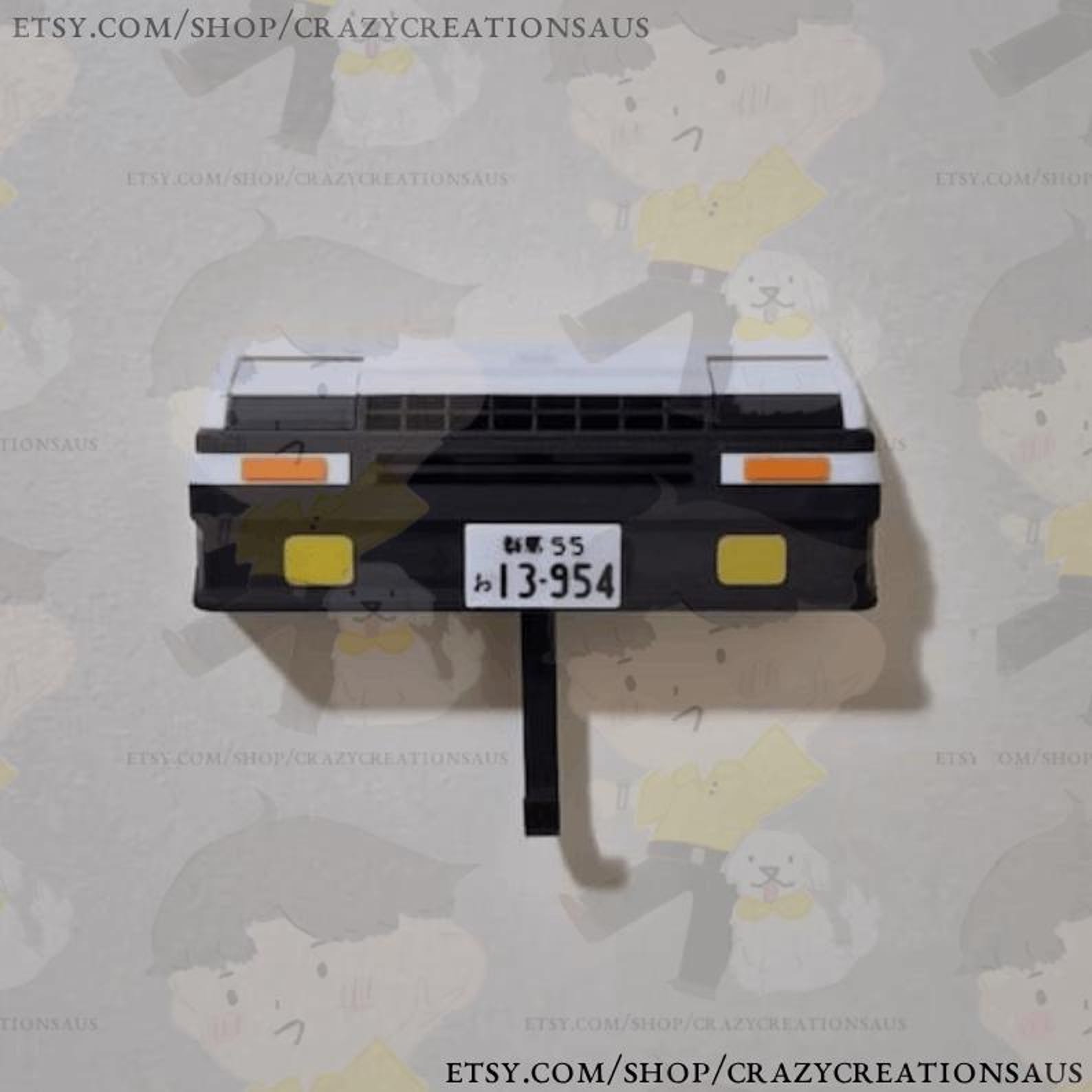 AE86 Trueno Key Holder With Pop-up Headlights! | the Ultimate Gift for ...