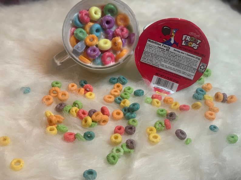 Homemade Froot Loops Cereal Scented Soy Wax Candle - Etsy