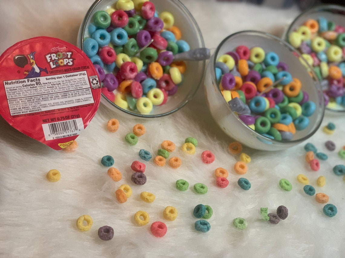 Homemade Froot Loops Cereal Scented Soy Wax Candle - Etsy