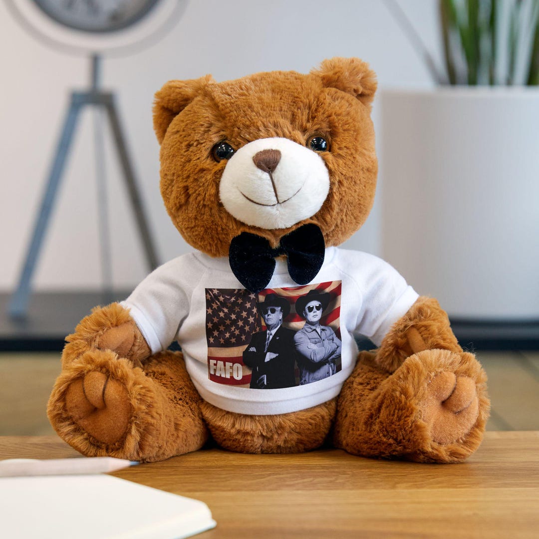 FAFO Trumpplushie, DOGE, Elon Musk , DOGE Gift, Trump 4547 Teddy Bear ...