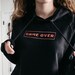 Eco Friendly Game Over Hoodie Grunge Hoodie Gamer Sweatshirt E - Etsy