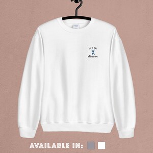 Embroidered It's Ski Season Sweatshirt Christmas Apparel Oversized ...