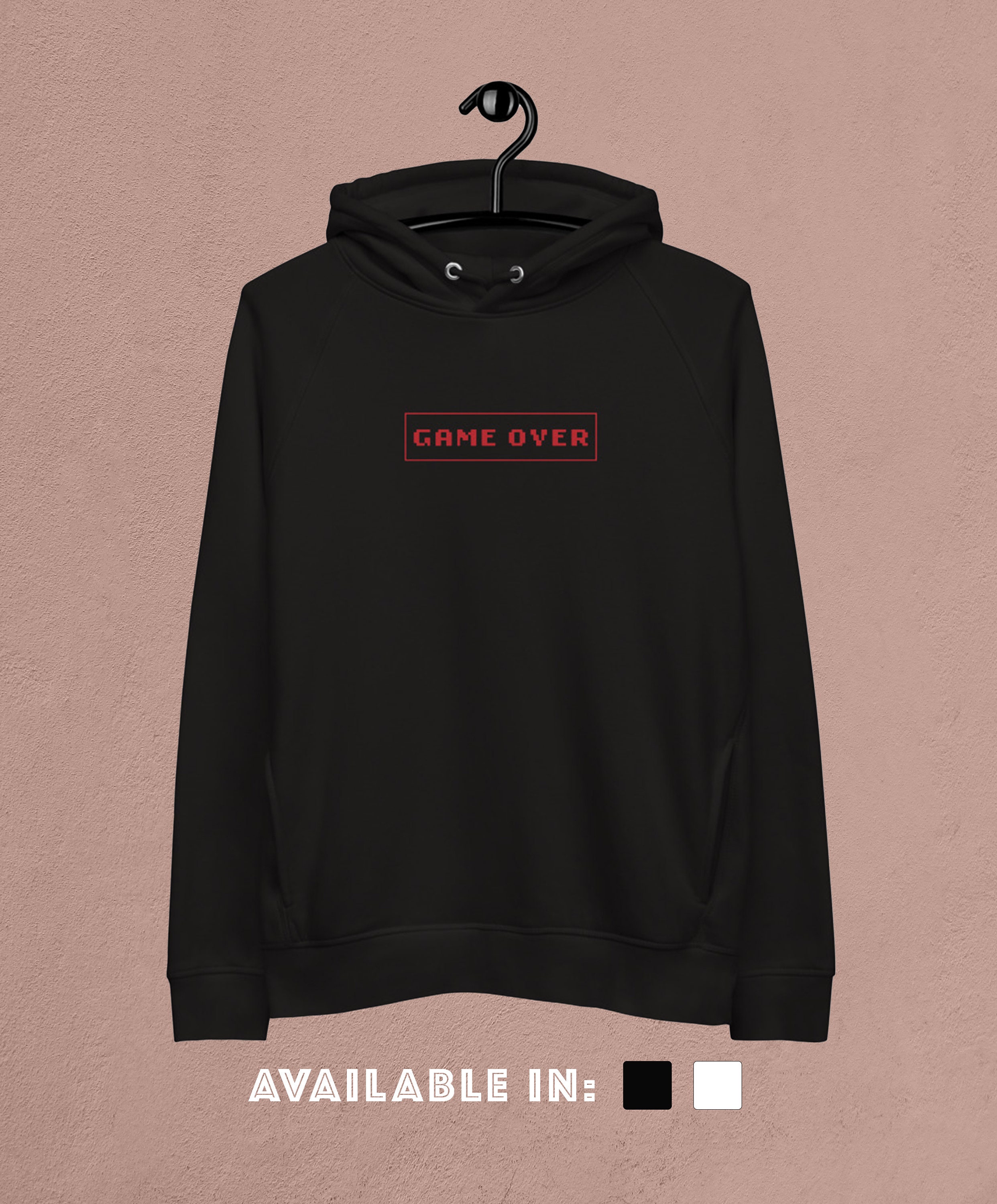 Eco Friendly Game Over Hoodie Grunge Hoodie Gamer Sweatshirt E Girl