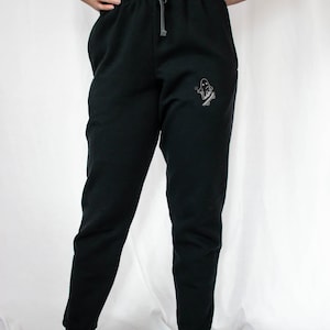 Embroidered Ghost Joggers Ghost Sweatpants Embroidered Sweatpants ...