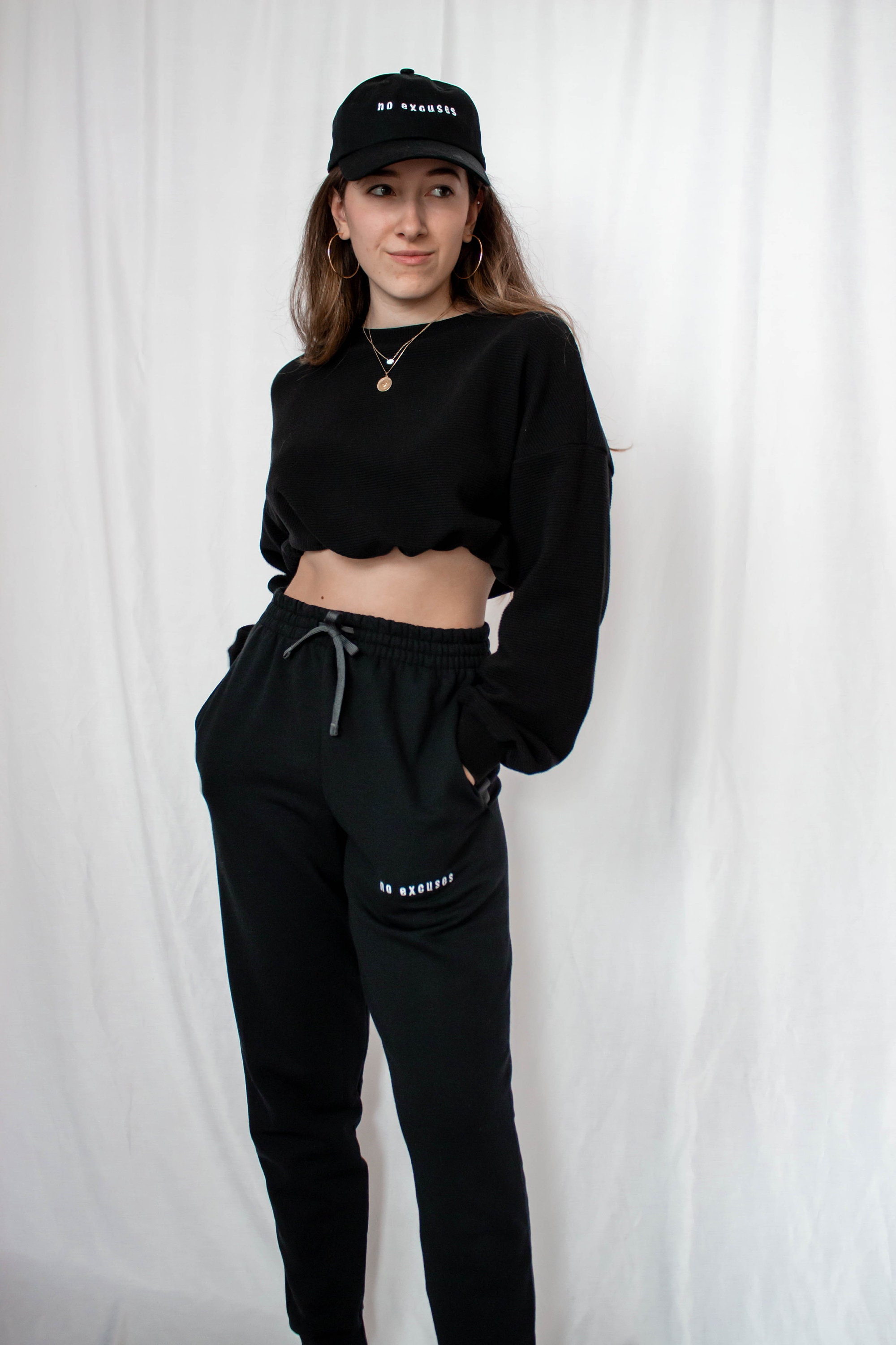 No Excuses Dad Hat Daily Affirmation Goal Getter Baseball Cap ...