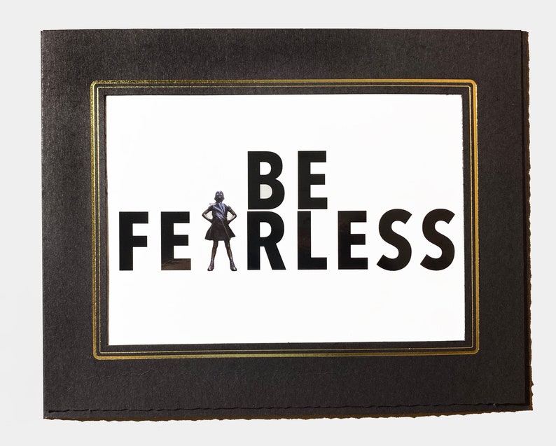 Be Fearless Girl Digital Print - Etsy
