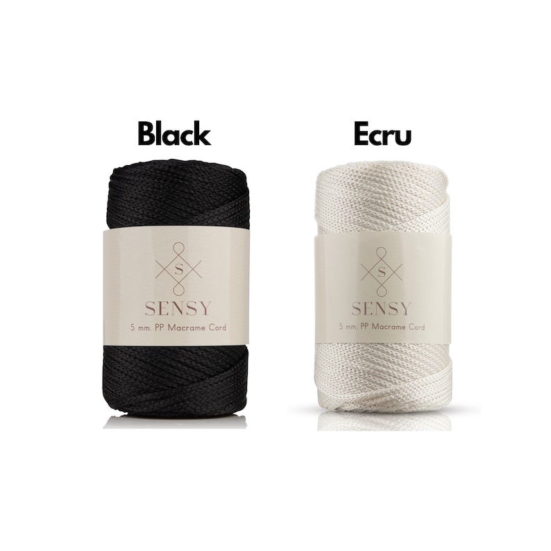 Sensy Premium 5mm Polyester Rope 100% Polypropylene Cord - Etsy