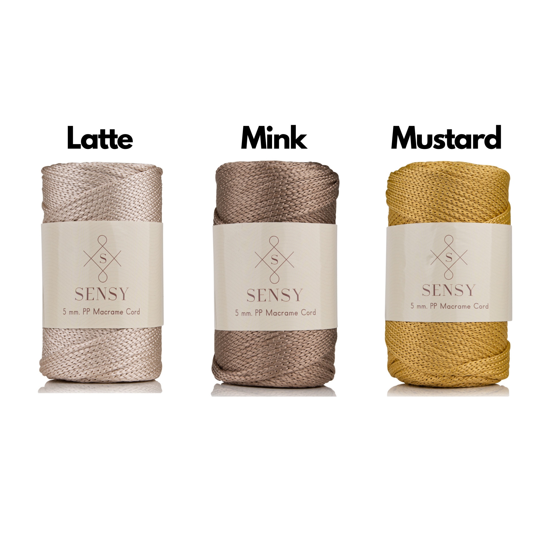 Sensy Premium 5mm Polyester Rope 100% Polypropylene Cord - Etsy