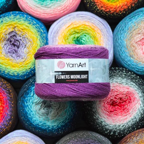 Cotton Flowers Yarn - Etsy