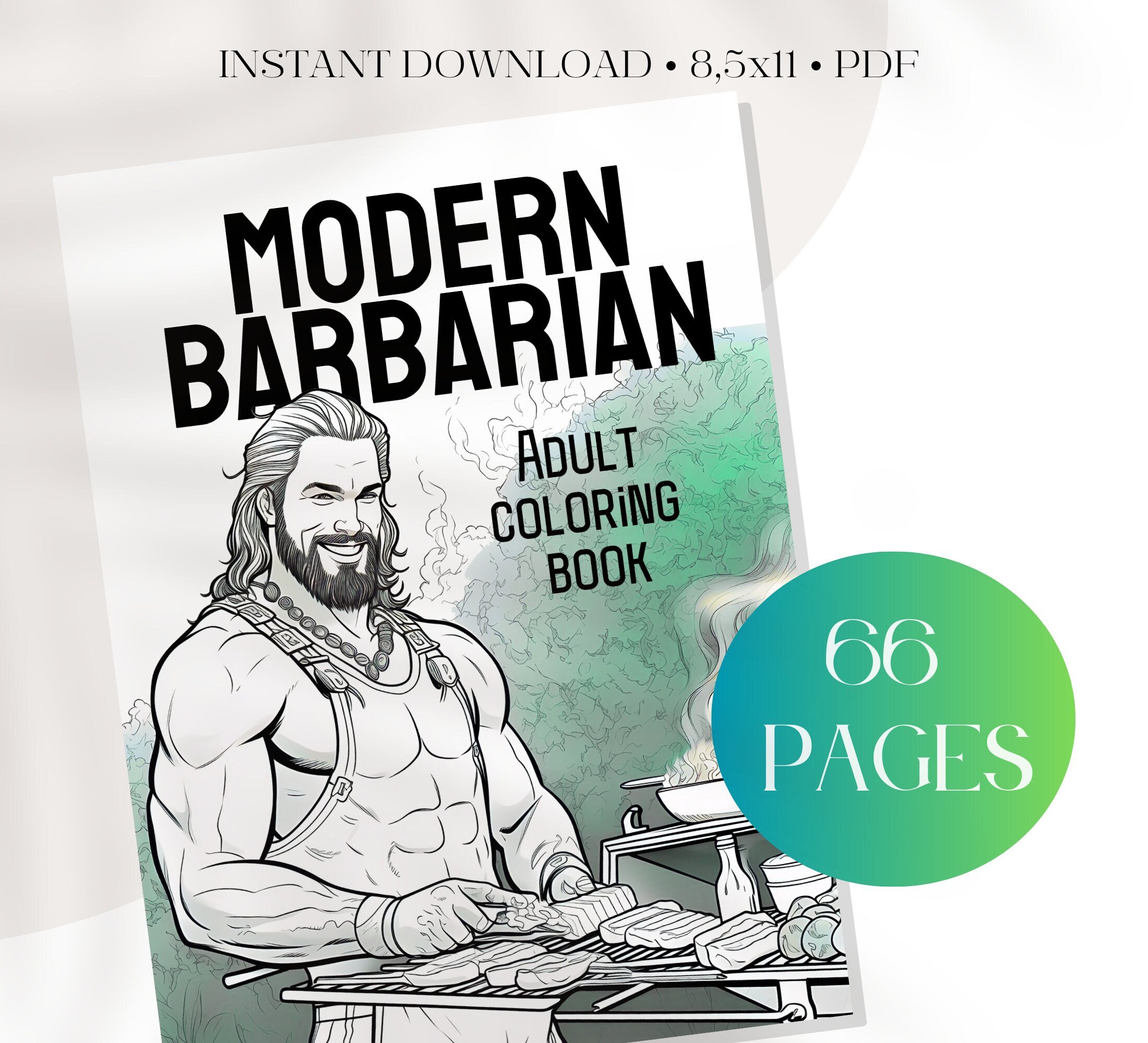 Barbarian Coloring Pages