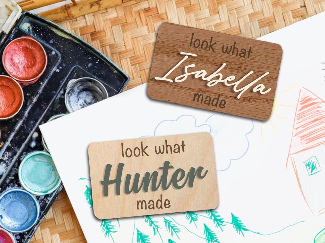 Personalized Look What I Made Magnets, 3D Custom What I Made Magnet ...