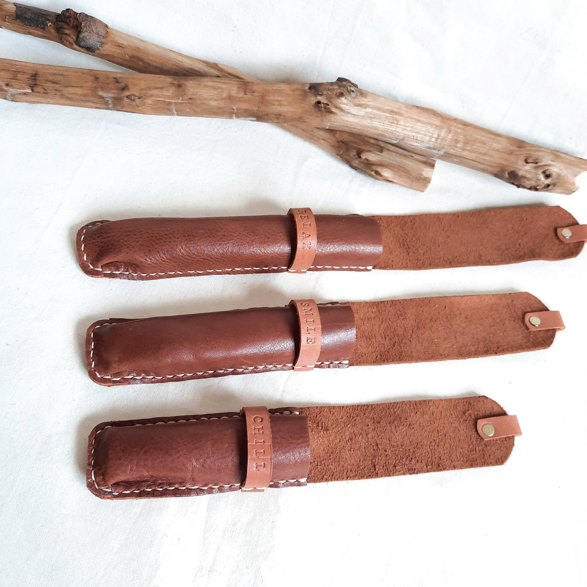 Leather E-cigarette Holder Lanyard Personalized Leather VAPE Pen Holder ...