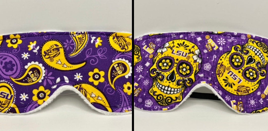 LSU Sleep Mask - Etsy