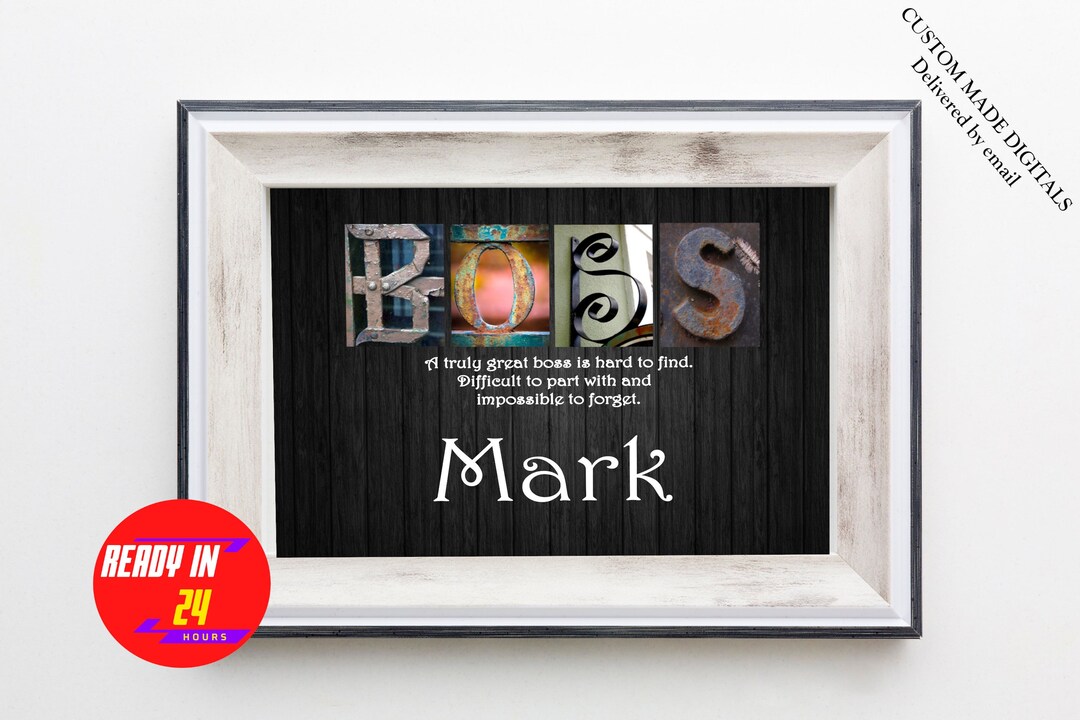 Gift for Boss Gift Ideas Boss Gift for Him Boss Thank Boss Birthday ...