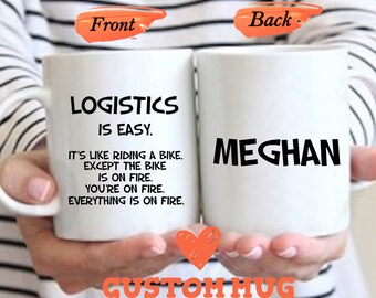 Funny Logistics Mug - Etsy