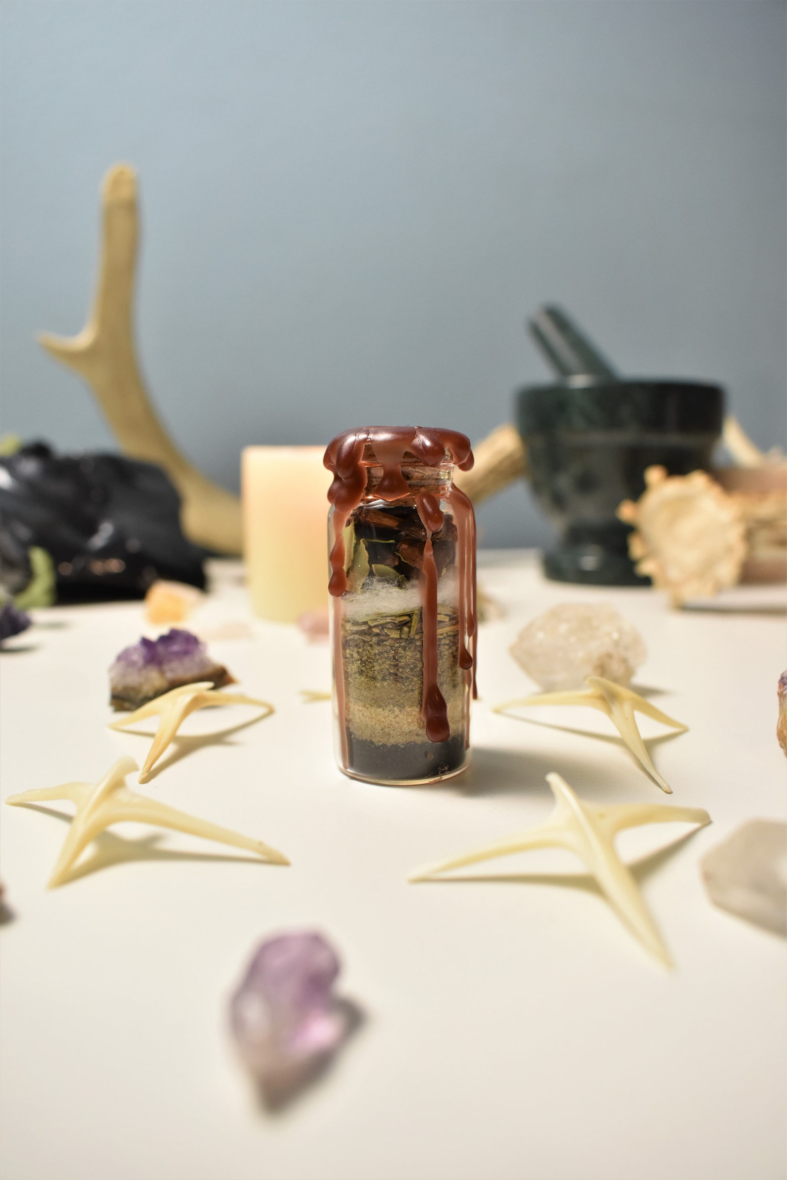 Home & Hearth: Home Protection Spell Jar Mini - Etsy