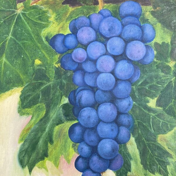 Grapes Painting - Etsy