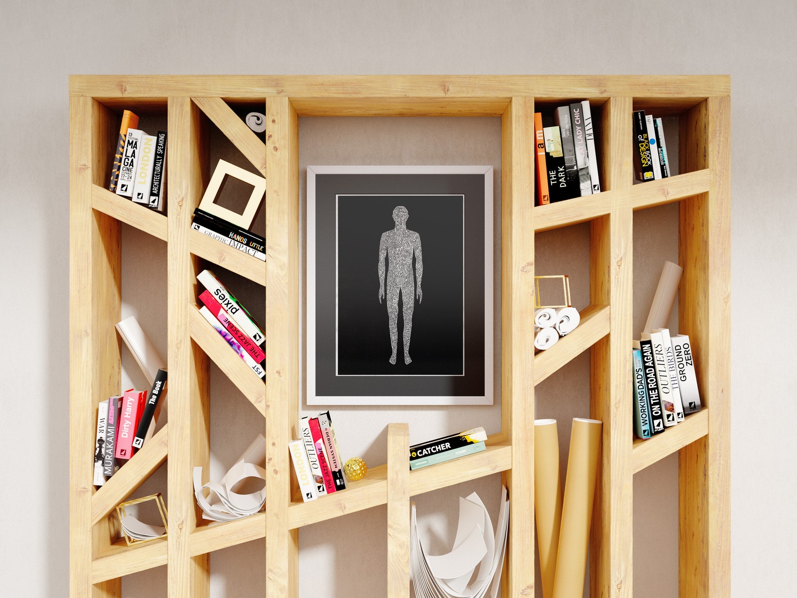 Minimalism Human Wall Art Printable Digital Download | Etsy