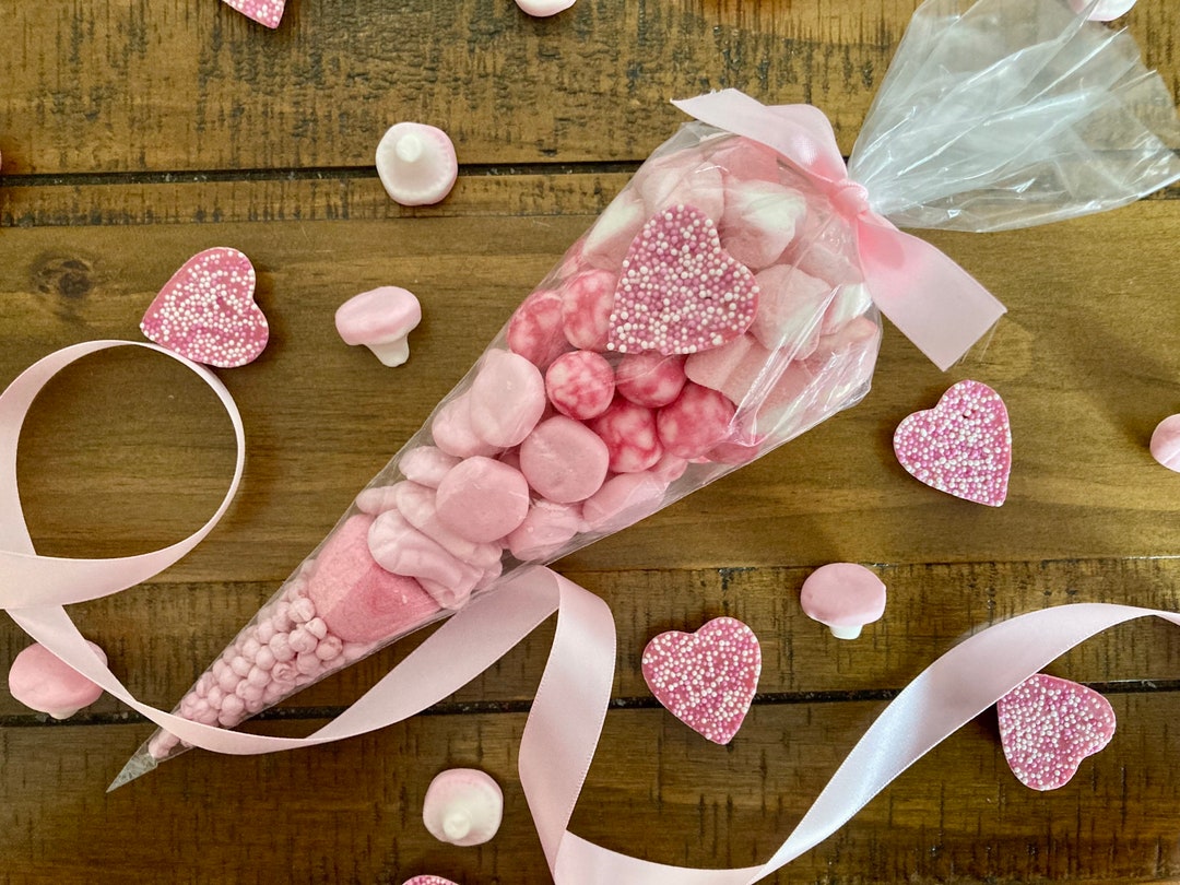 Pink Sweet Cones | Sweet Cones | Party Favours | Gifts for Girls ...