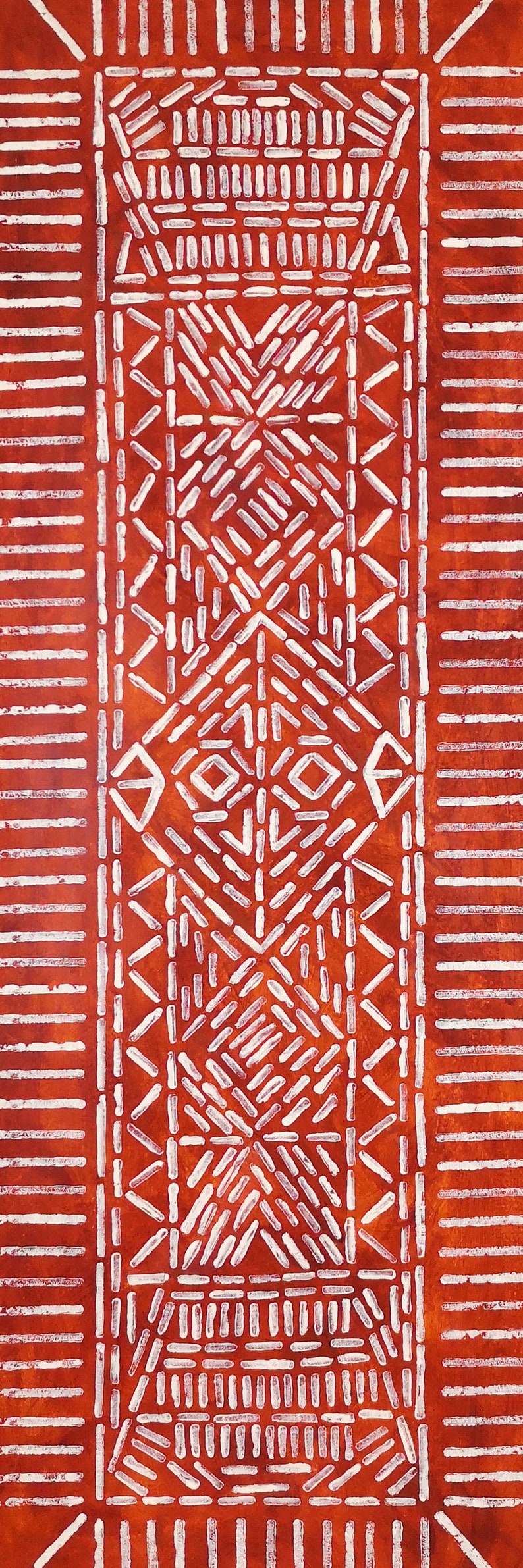 Long Narrow Geometric Tribal PRINTABLE Wall Art: Horizontal or Verical ...