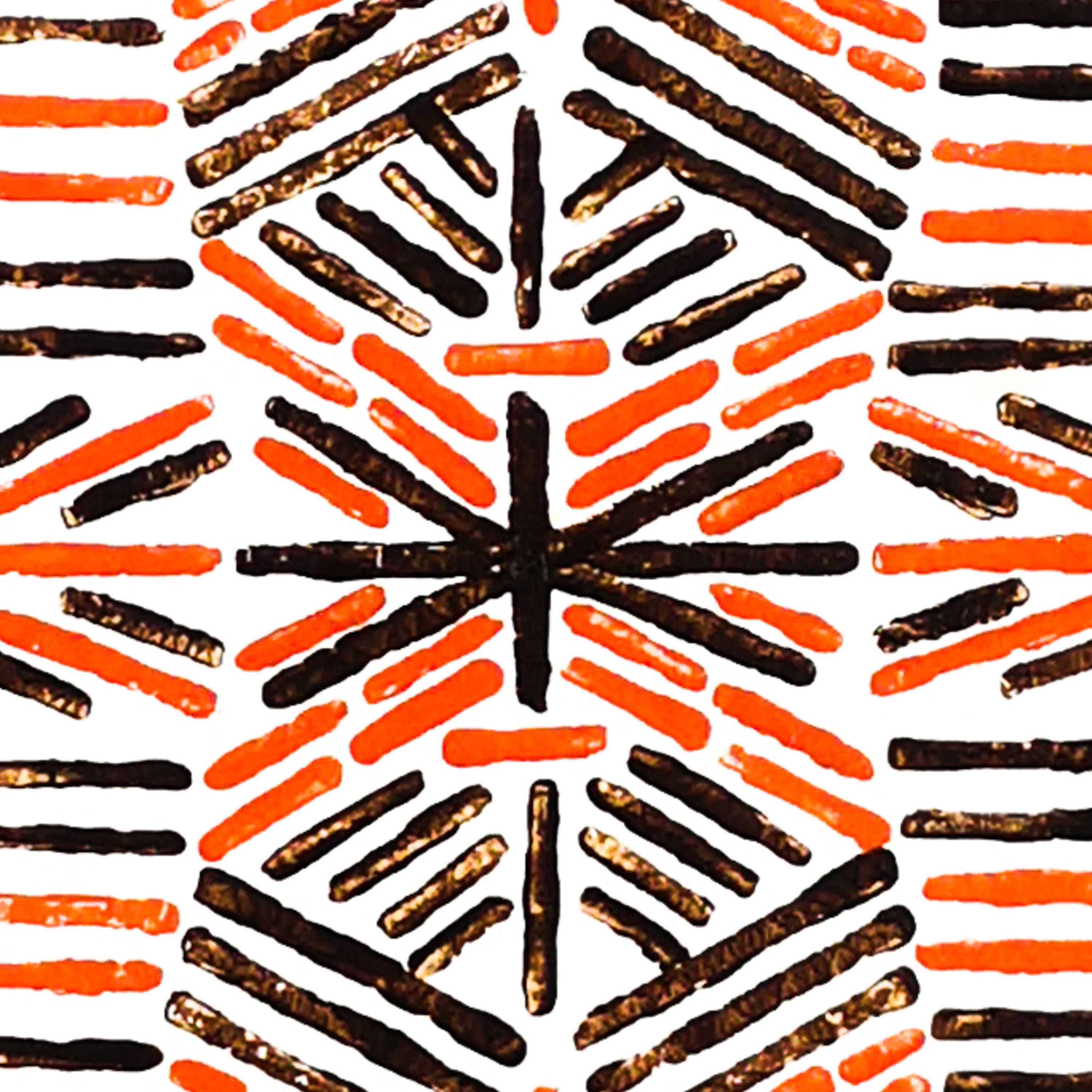 Long Narrow Tribal PRINTABLE Horizontal/vertical Grungy Rustic Block ...