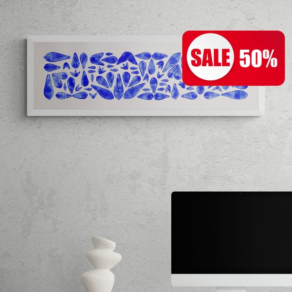 Long Wall Vertical Wall Art - Etsy