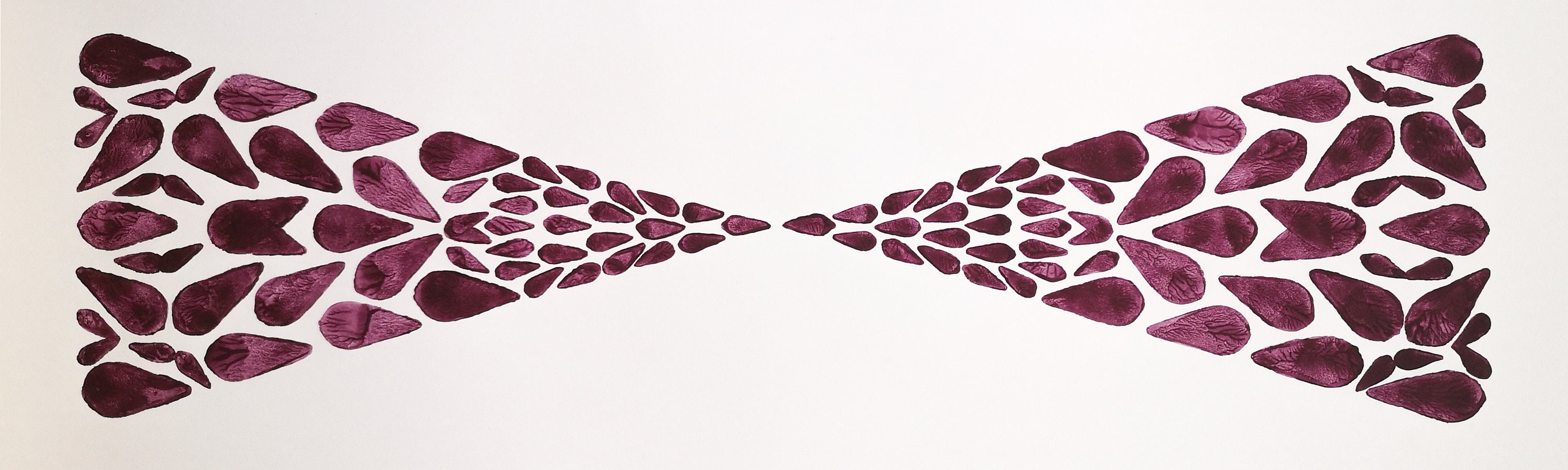 Long Narrow Dark Purple Printable Horizontal/vertical - Etsy