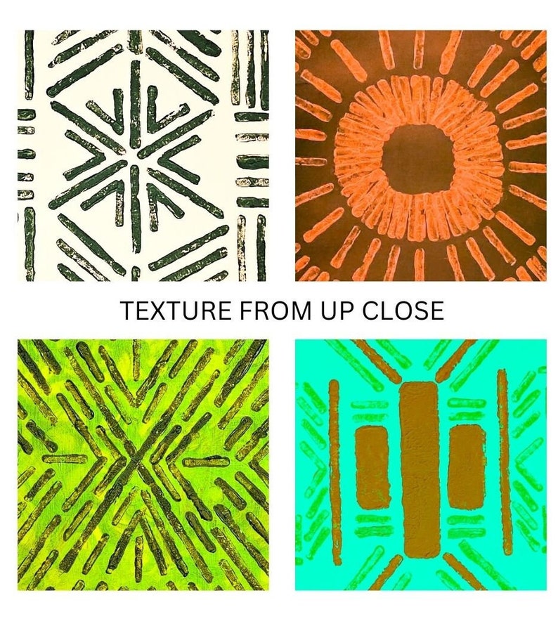 400 Colorful Printable Block Print Patterns for Scrapbook and Art ...