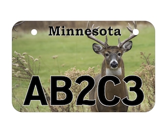 Minnesota Atv License Plate - Etsy