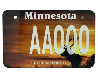 Minnesota Atv License Plate - Etsy