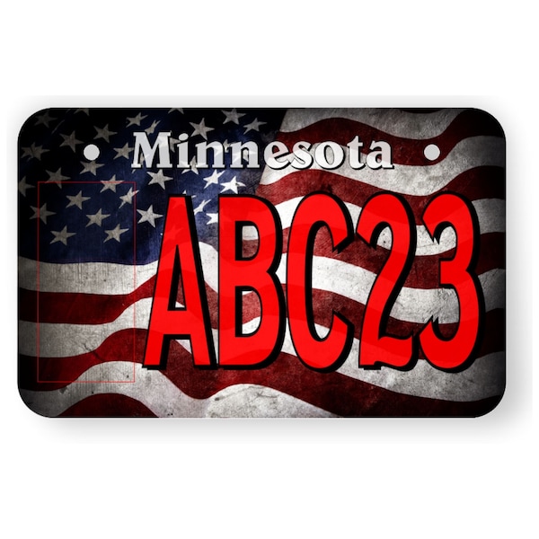 Minnesota Atv License Plate - Etsy