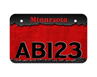 Minnesota Atv Plate - Etsy