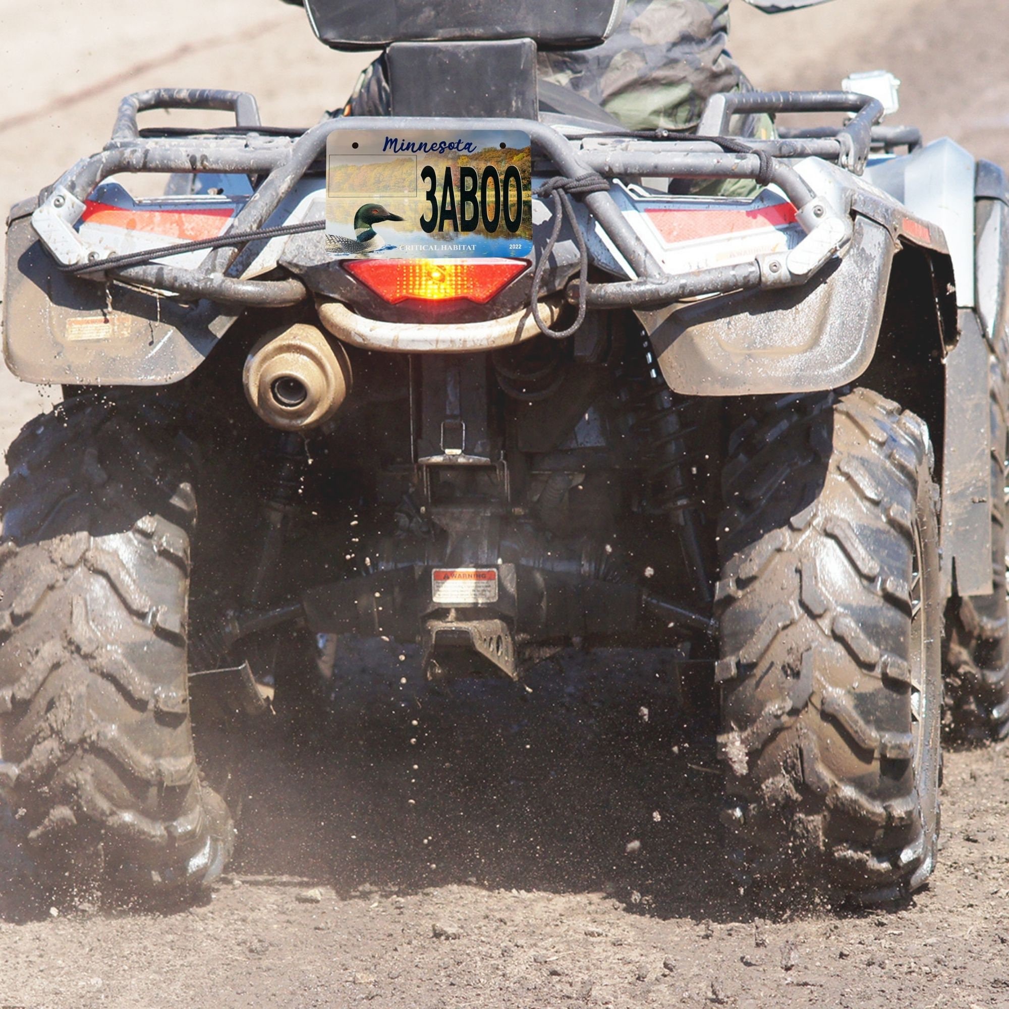 Summer Trail Minnesota ATV License Plate, Custom UTV Plate - Etsy