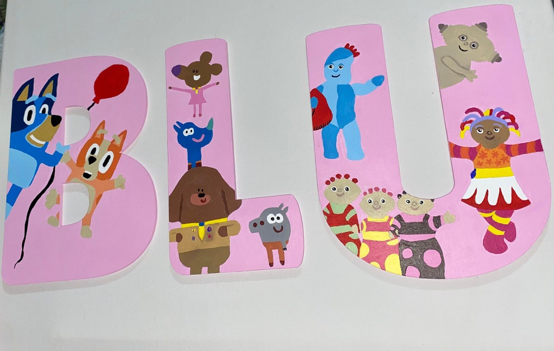 Cbeebies Wall Signs - Etsy