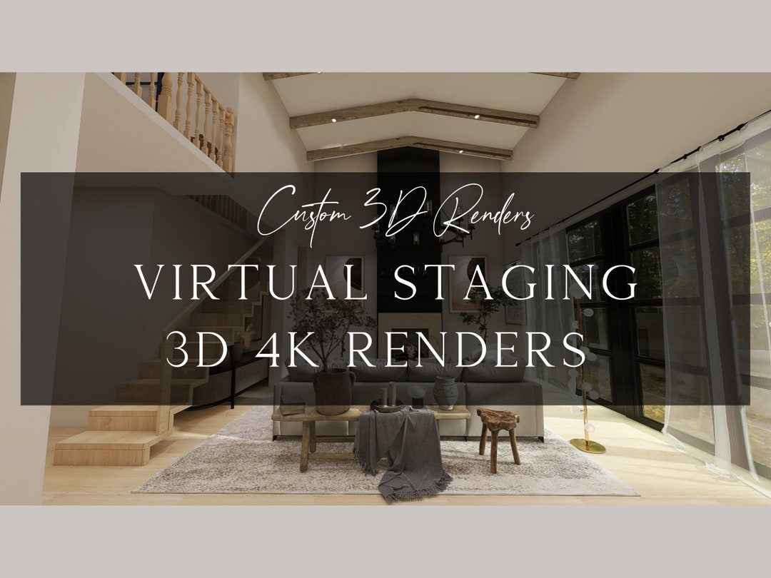 VIRTUAL STAGING, 3D Staging, Realtor Staging, 3D Renders, Interior ...