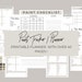 Paint Tracker Printable Paint Planner Renovation Planner - Etsy