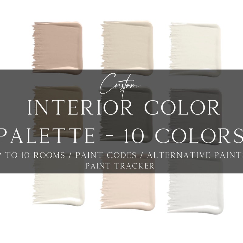 Interior Color Palette - Etsy