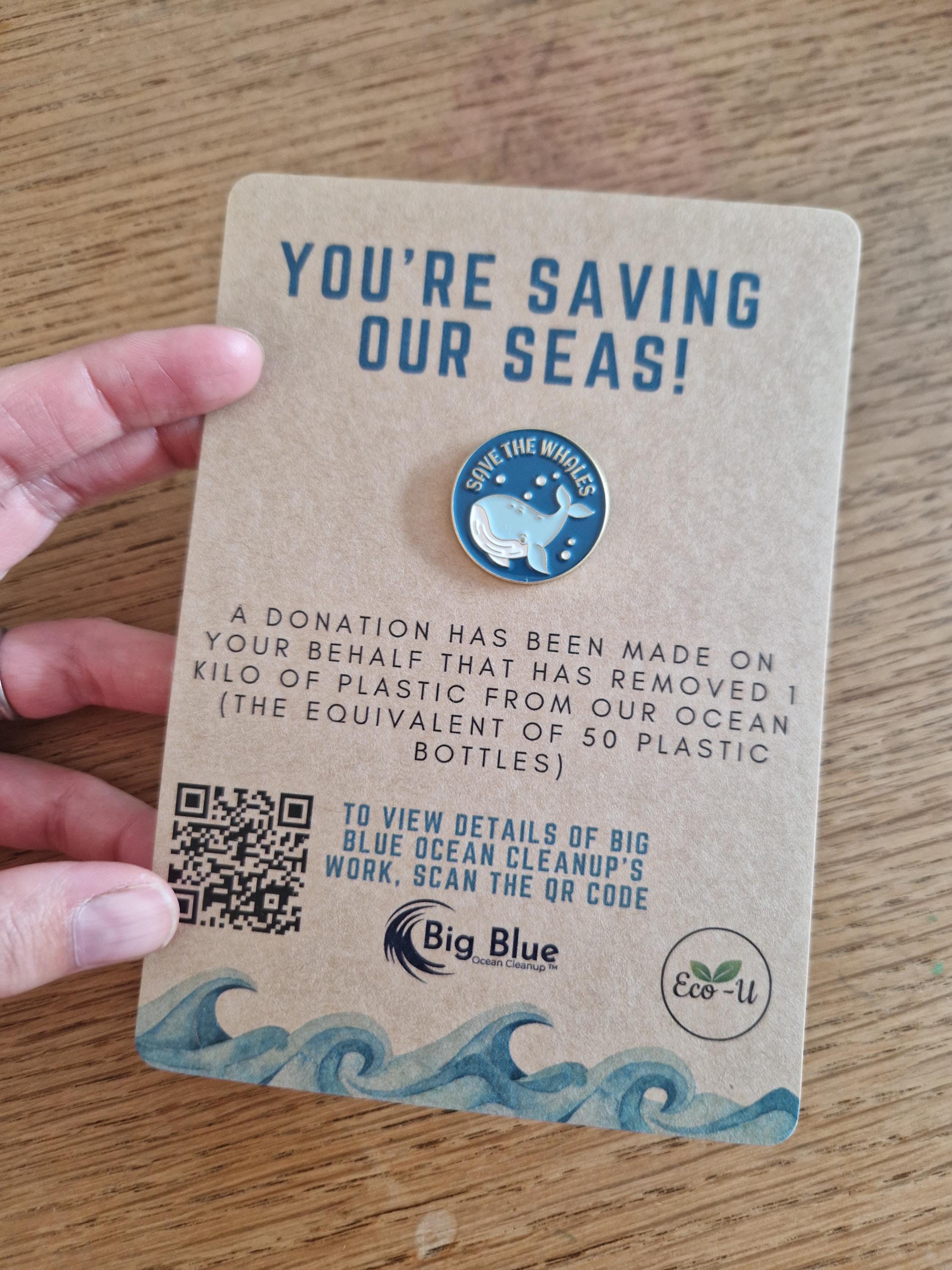 Ocean Plastic Removal Gift Card and Badge | Eco Friendly | Teacher TA ...