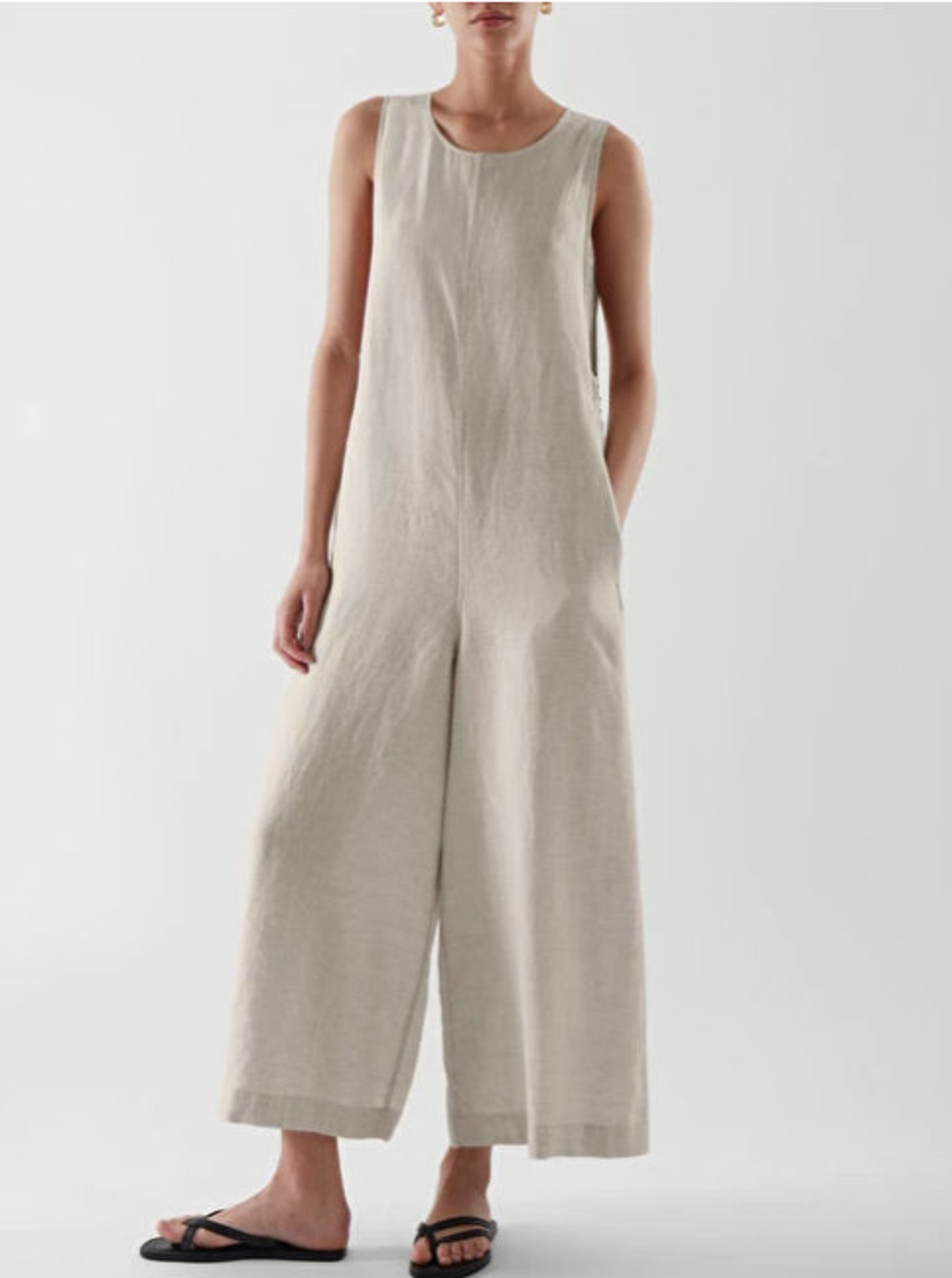 XS-XL Oversized Jumpsuit PDF Sewing Pattern Wide Leg Pant - Etsy