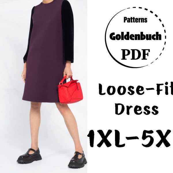 Shift Dress Pattern - Etsy