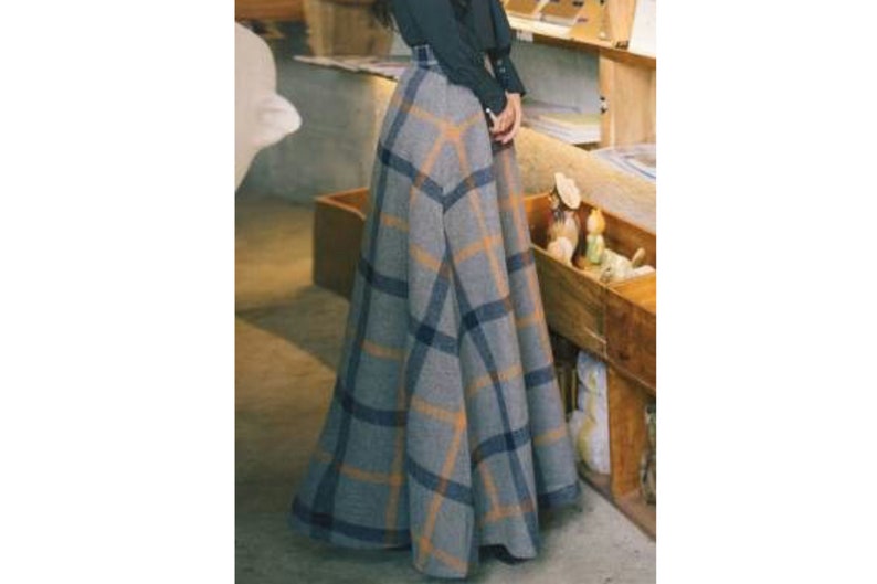 XS-XL Flared Skirt PDF Sewing Pattern Long Wedding Skirt Women | Etsy