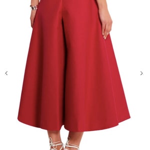 1XL-5XL Wide Leg Culottes PDF Sewing Pattern Plus Size Women Trousers ...