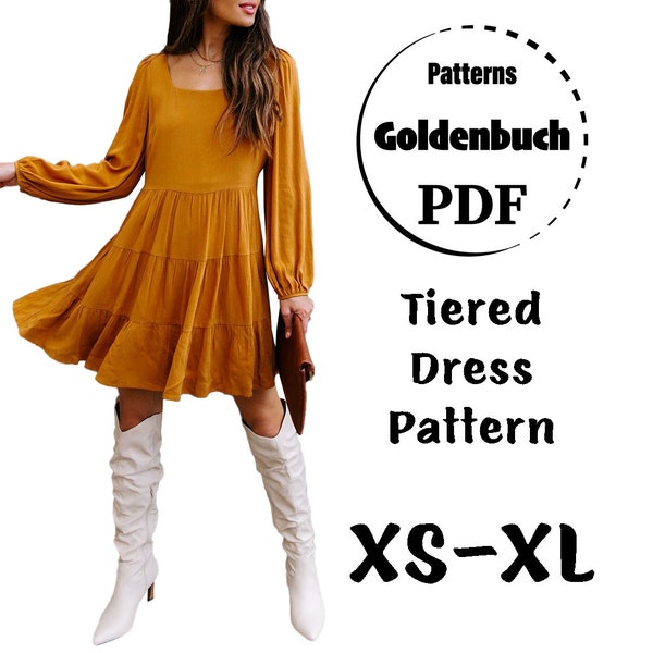 Work Dress Pattern - Etsy