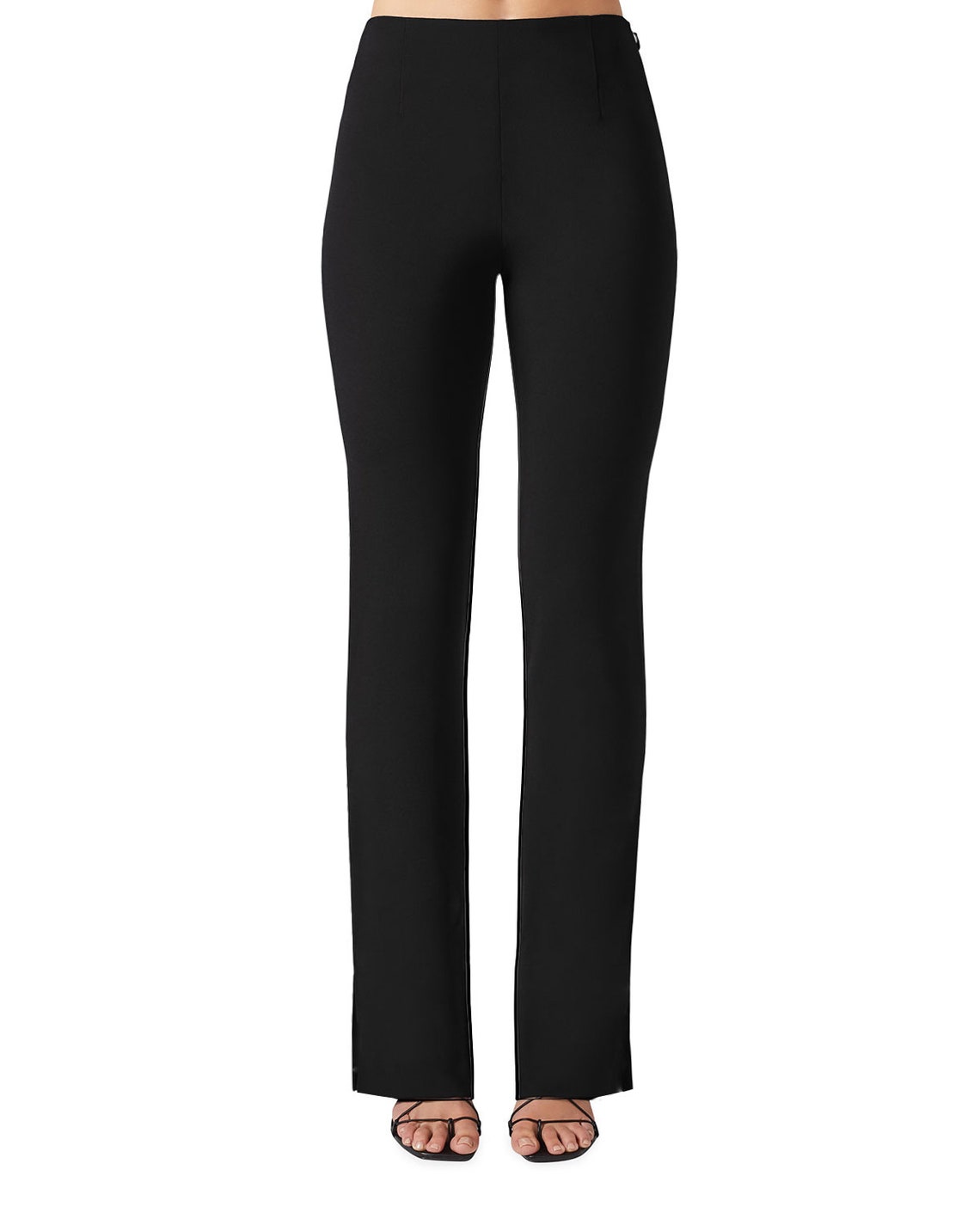 XS-XL Straight Leg Pants PDF Sewing Pattern Women High Waisted - Etsy