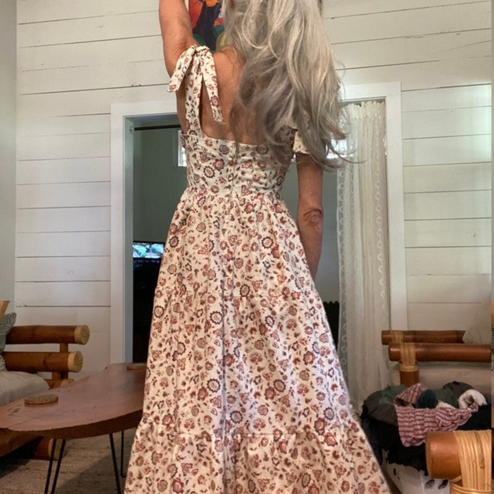 XS-XL Tiered Dress PDF Pattern Loose Fit 3 Tiers Dress With - Etsy