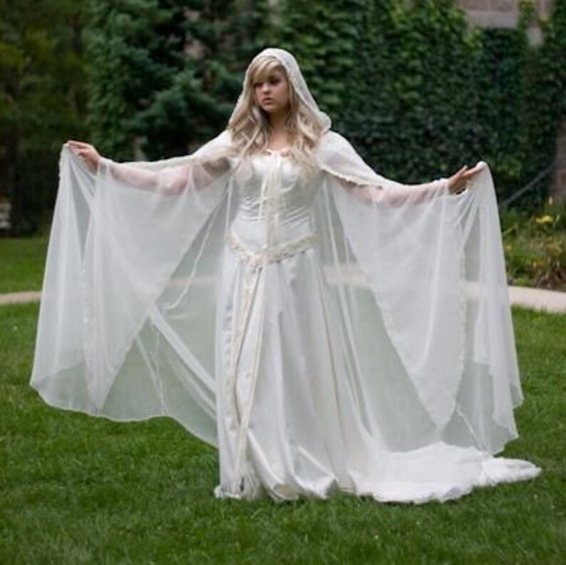 XS-XL Hooded Cloak PDF Sewing Pattern Medieval Cosplay - Etsy